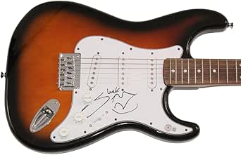 Shakira Signed Autograph Full Size Stratocaster Electric Guitar B with ...
