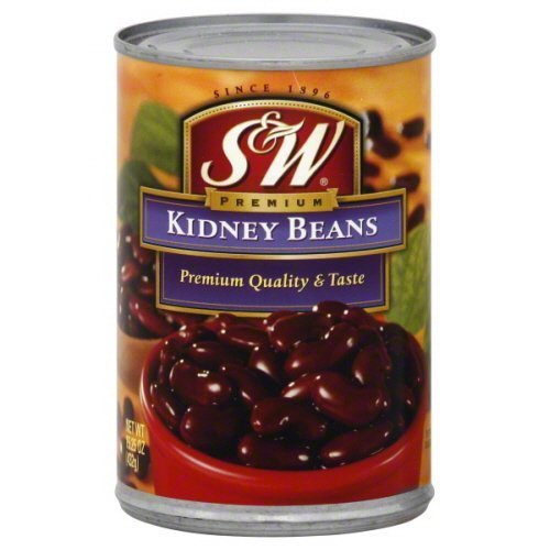 Amazon.com : S&W Beans, Red Kidney, 15.25-Ounce (Pack of 12) by S&W ...