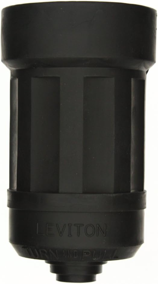 Leviton 6018-L Boot For 15A Locking Connectors, Weather Resistant ...