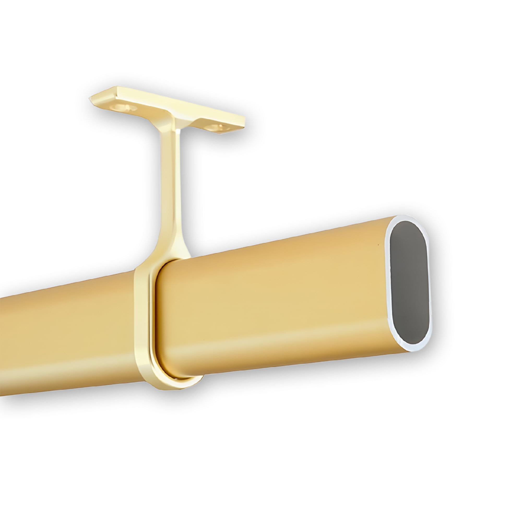 Amazon.com: B&B Hardware Oval Wardrobe Closet Rod with End Supports - 1 ...