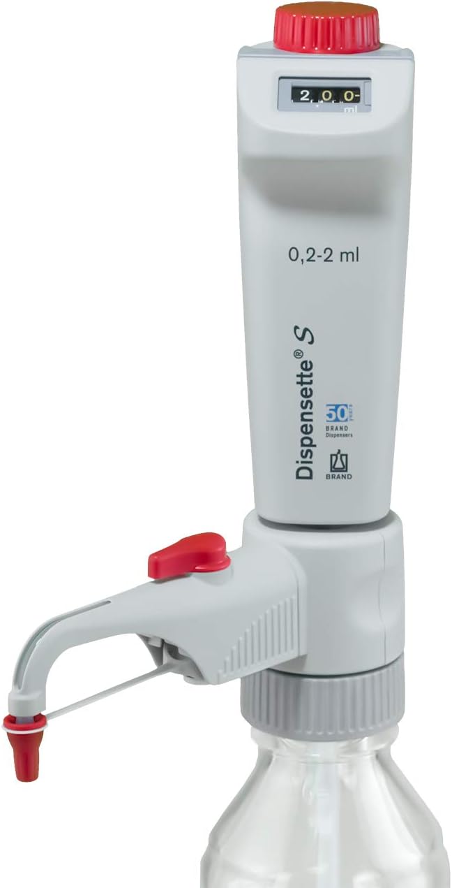 Amazon | Brandtech ボトルトップディスペンサー 0.5～50ml 0.2-2 mL 4600321 | 研究用容器・計量器 ...