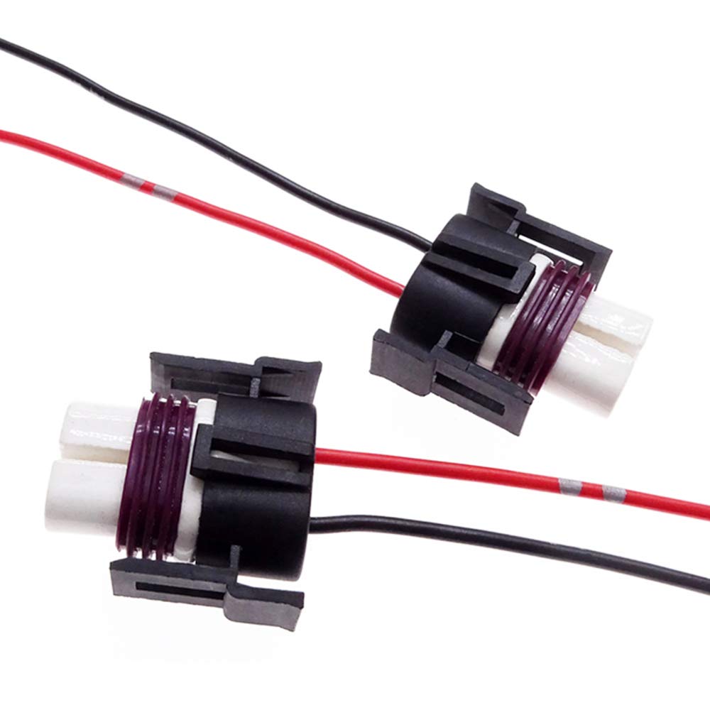 Snapklik.com : 4-Pack Ceramic H11 H8 880 881 Female Wire Harness ...