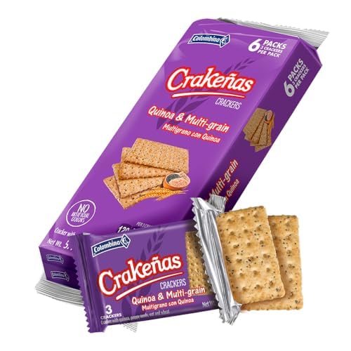 Amazon.com: Colombina Crakeñas (crakenas) Quinoa and Multigrain ...