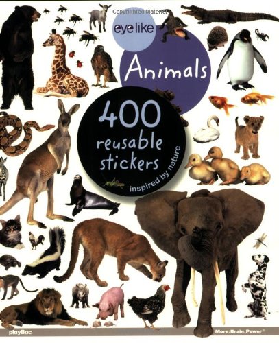 Amazon | Animals (Eyelike Stickers) | playBac Edu-Team | Activity Books