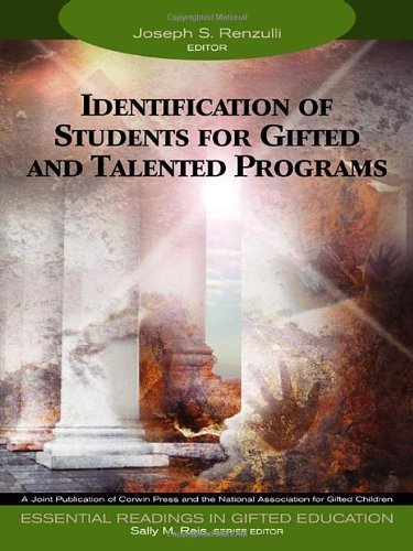 By Joseph S. Renzulli - Identification of Students for Gifted and ...