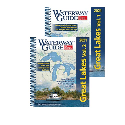 Waterway Guide 2-Book Great Lakes Bundle 2021 (Vol. 1 & Vol. 2 ...