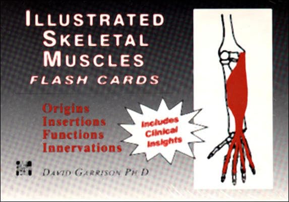 Illustrated Skeletal and Muscle Flash Cards: 9780070229167: Medicine ...