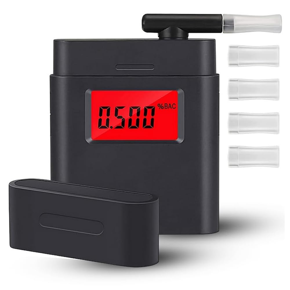 Amazon.com: Greenwon Portable Personal breathalyzer Alcohol Tester ...