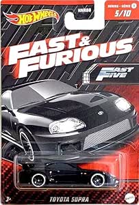 Amazon.com: Hot Wheels Fast and Furious Fast Five Toyota Supra 5/10 ...