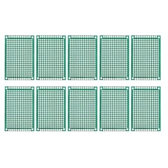 10Pcs PCB Board Single Sided Printed Circuit Prototyping Boards ...