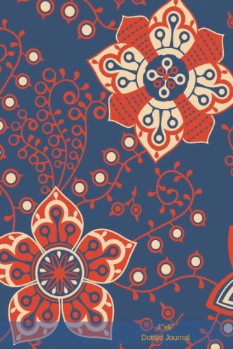 4"x6" Dotted Journal: Mini Small Pocket Cute Design Dot-Matrix/Dot-Grid ...