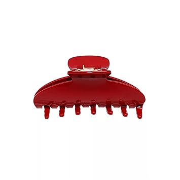 Amazon.com: RPZL Acetate Big Hair Clip - Cherry Red Claw Clips & Jaw ...