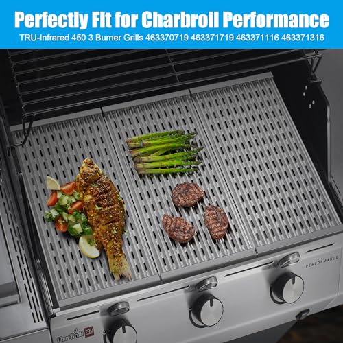 LS'BABQ 17" Emitter Plate Replacement Parts for Charbroil Performance ...