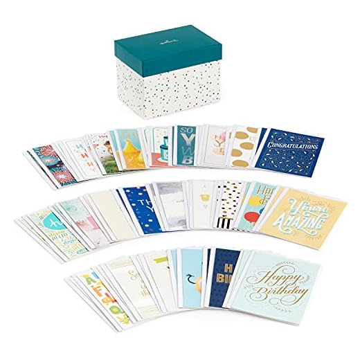 Hallmark 48피스 그리팅 카드 세트 31% 할인 후 19.43불 - MODUBA