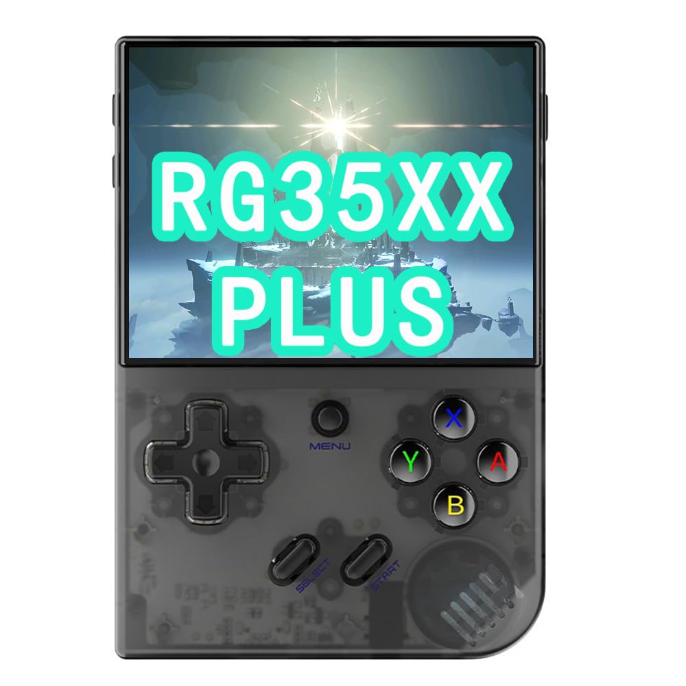RG35XX Plus Retro Handheld Game Console , 3.5 Inch IPS Screen Linux ...