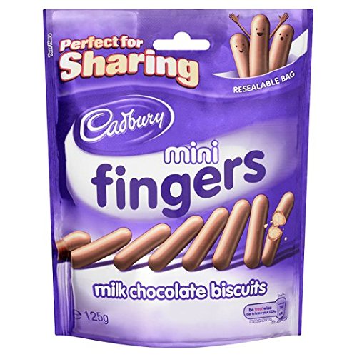 Amazon.com: Cadbury Mini Fingers Pouch 125G : Grocery & Gourmet Food