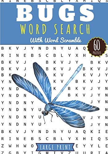 Amazon.com: Bugs word search: Insects Word Search | Challenging Puzzle ...