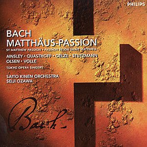 Bach: St Matthew Passion: Amazon.co.uk: CDs & Vinyl