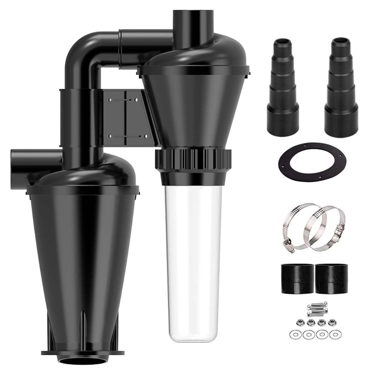 Amazon.com: Double Filtration - Cyclone Dust Collector, OD2'' DIY ...
