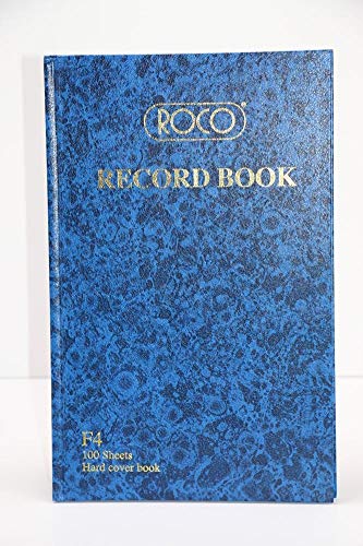 Roco Record Book, F4 Size, 200 Pages (100 Sheets), 21.00 cm (8.26 in) X ...