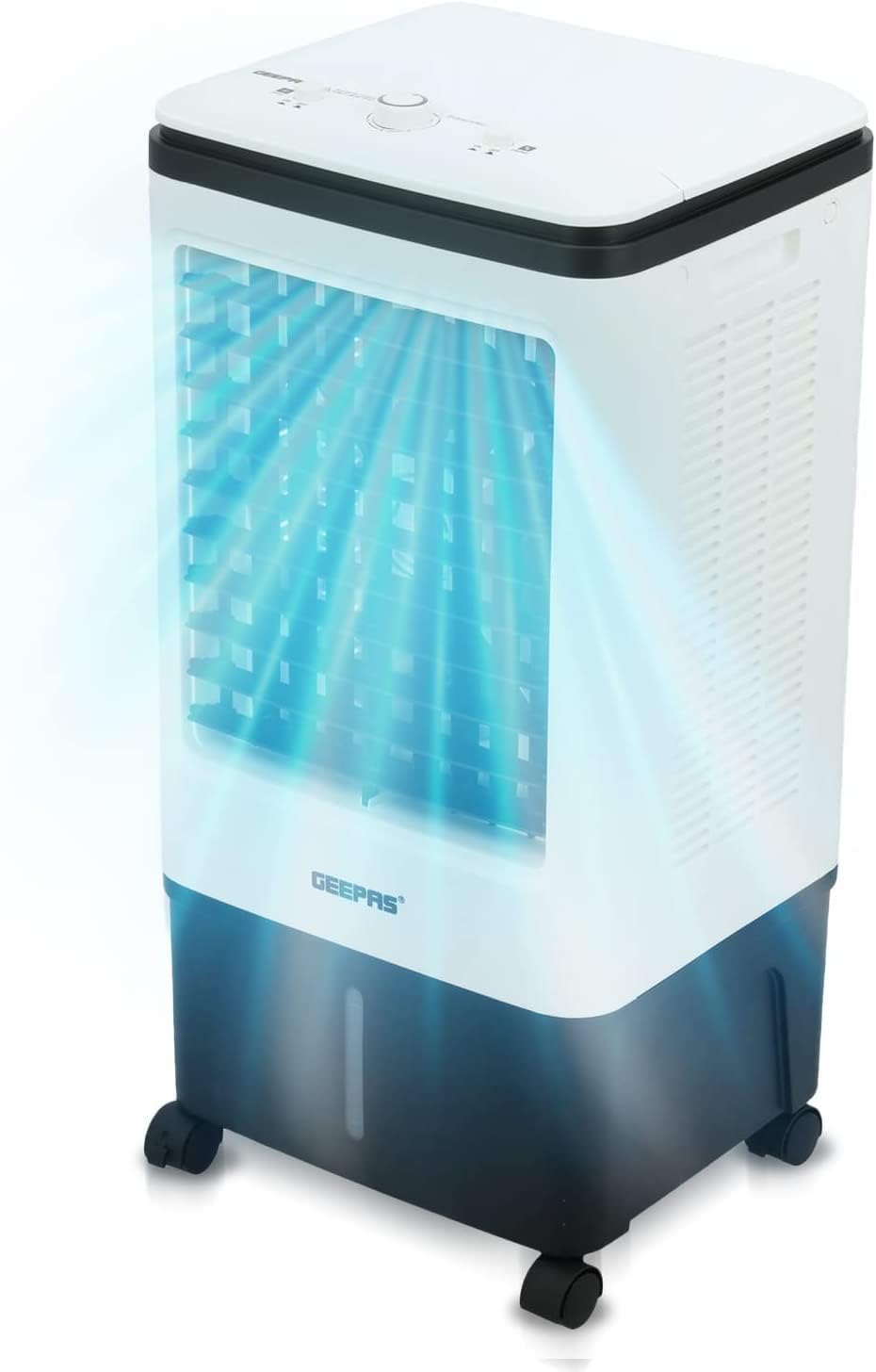 Geepas GAC9576 Air Cooler, Ice Compartment & Remote Control | Portable ...