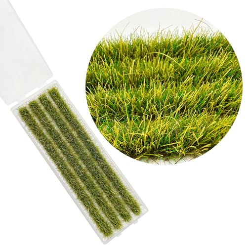 Woohome 2 Boxes Static Rice Field Grass Model Rice Field Scene Railway ...