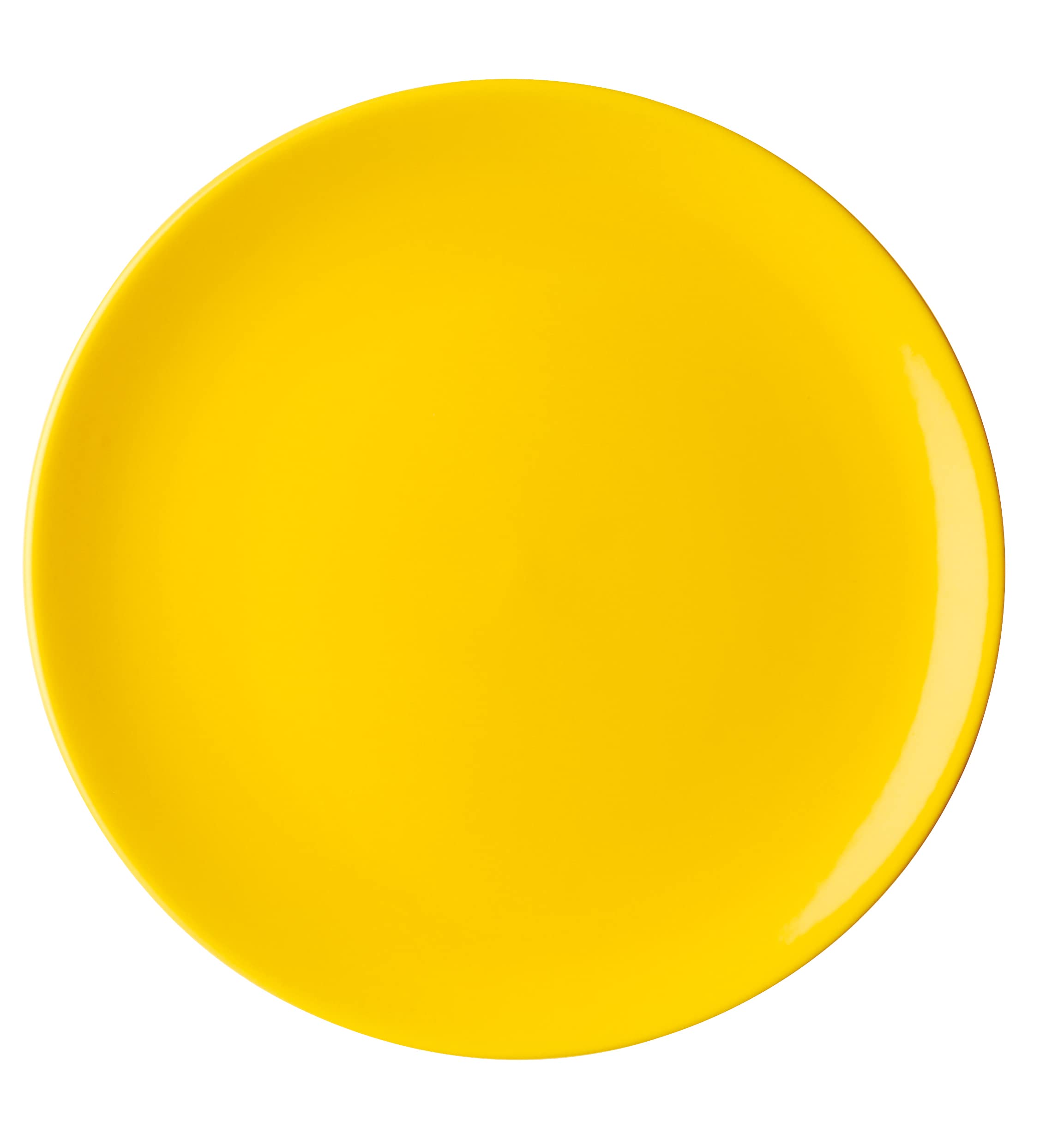 Excelsa Trendy Fruit Plate, Ceramic, 20 x 20 x 1 cm (Yellow) : Amazon ...