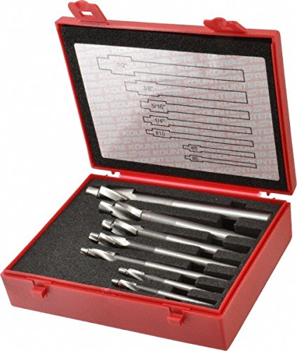 Counterbore Set, Close Fit, 7 PC, 6-1/2 in: Amazon.com: Industrial ...