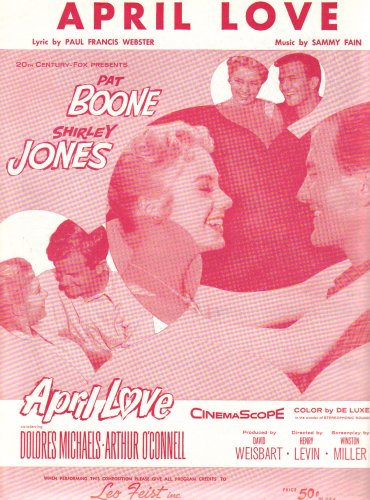 April Love (sheet music): Paul Francis Webster: Amazon.com: Books