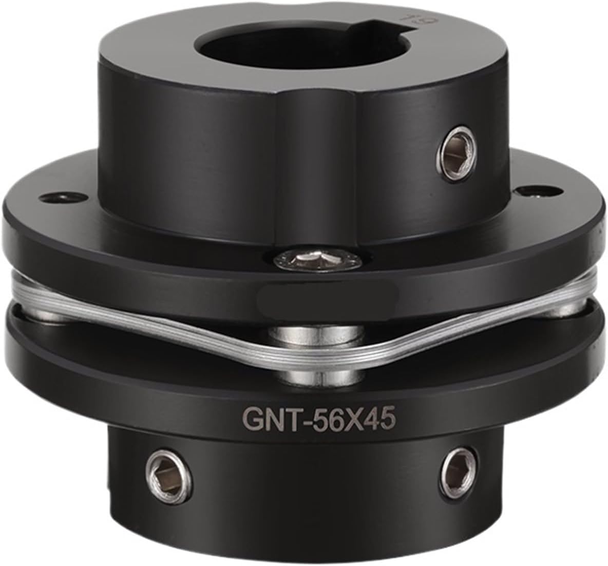 GNT 45# Steel Stepped Single Diaphragm Keyway Series Shaft Coupling ...