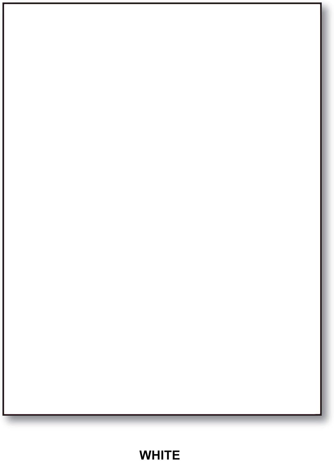 Amazon.com : 20lb White Paper Size 5 1/2" x 8 1/2" Sheets (Half Letter ...