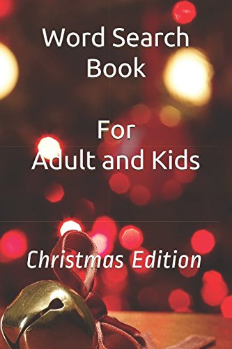 Word Search Book For Adult and Kids: Christmas Edition: Harrows, Josh ...