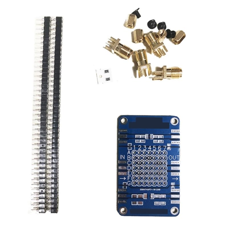 Amazon | VNA RF NanoVNA ベクトル アナライザー Web テスト ボード デモ セット DIP SMT デバイス ツール ...