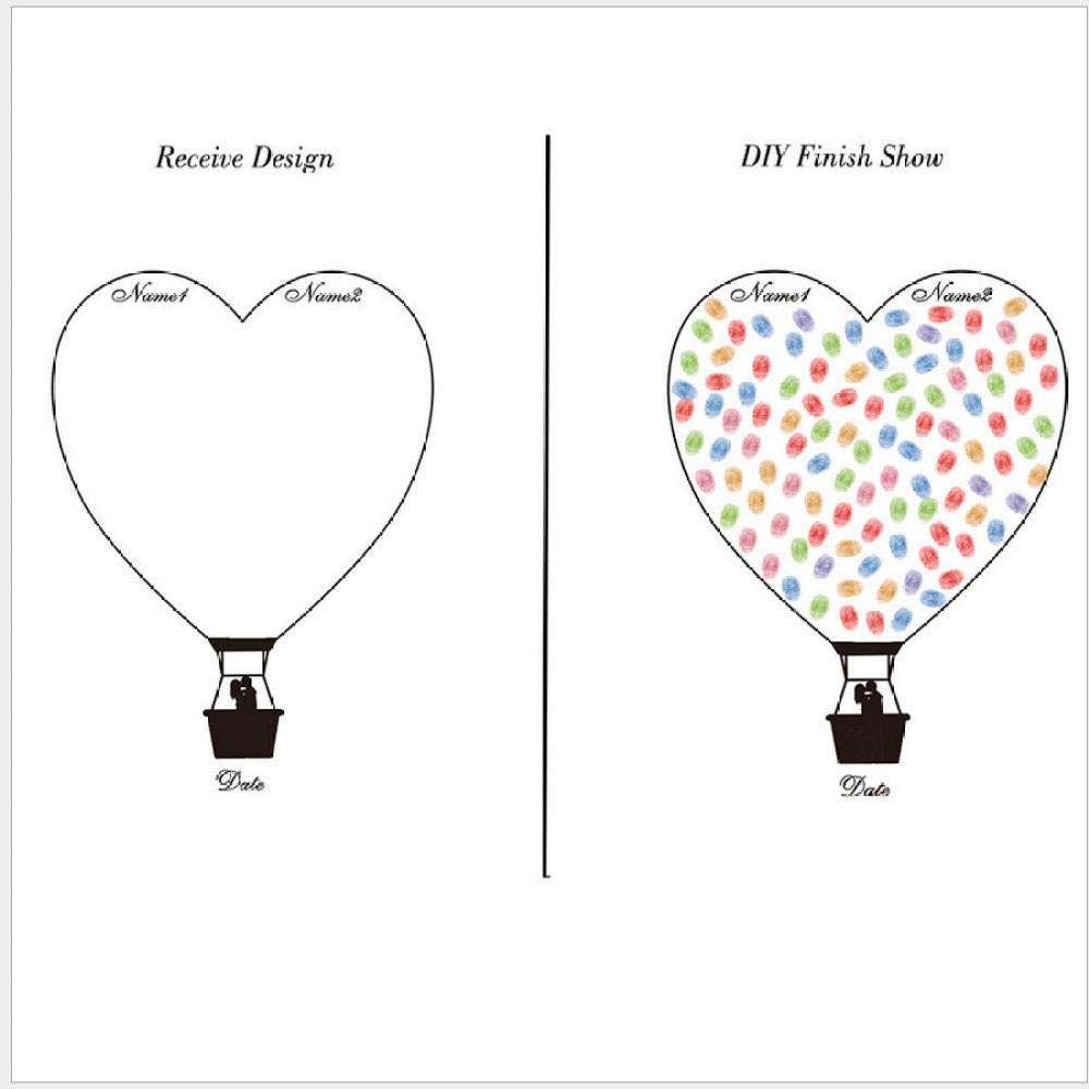 Printable Fingerprint Balloon Template Free - FREE Templates