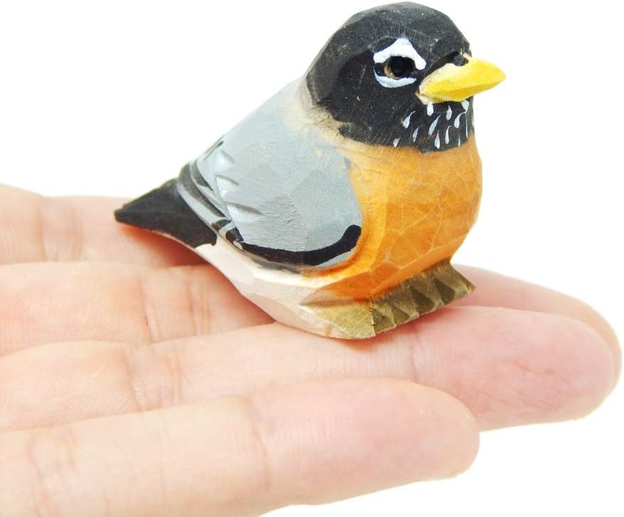 Amazon.com: Little Critterz Bird - American Robin Cheerup - Home Decor ...