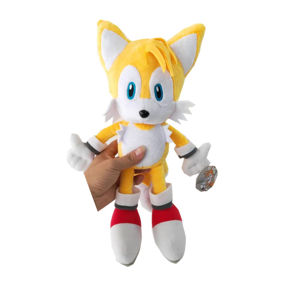 40cm Sonic The Hedgehog Friend Miles Prower Tails Plush Toy ...