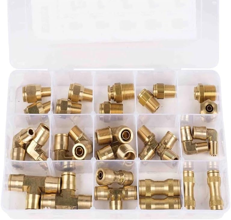 Amazon.com: 35PCS Threads Brake Line Fittings Assortment Kits, Carbon ...