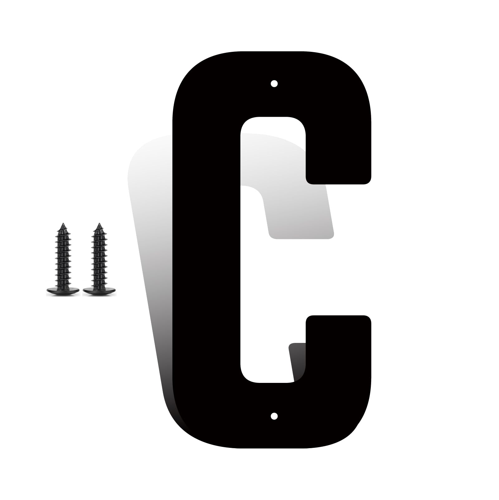 Amazon.com: 8 Inch Metal Letters, Modern House Address Numbers, Metal ...