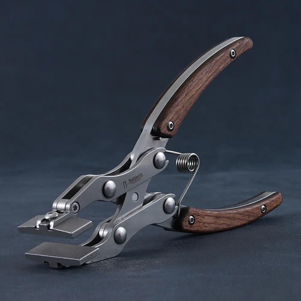 Nattools Leather Flat Pliers Stainless Steel Professional Parallel ...