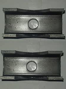 Amazon.com: 2- Trailer axle Spring Perch/seat for 2.3/8" 3500# Round ...