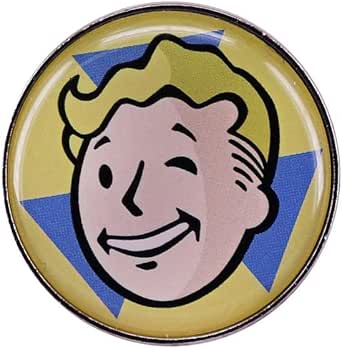 Amazon.com: Fallout 4 Vault Boy Enamel Pins : Clothing, Shoes & Jewelry