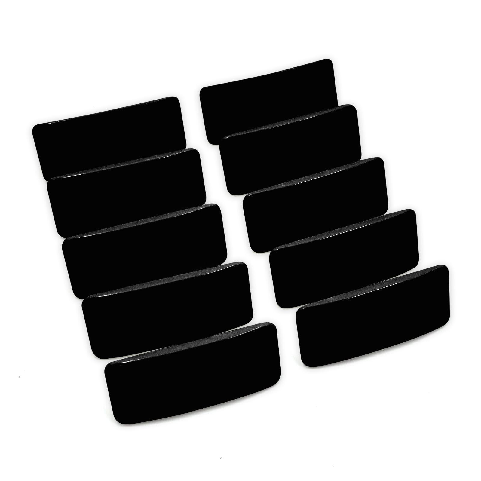 10 x Cockspur Window Handle Striker Plate Wedges - Black (3mm) : Amazon ...