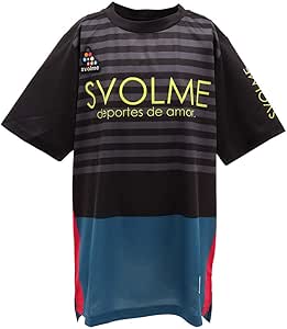 Amazon.co.jp: SVOLME(スボルメ) ジュニア 切替ボーダートレーニングトップ 1193-30900 : ファッション