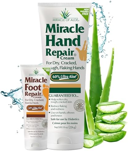 Amazon.com : Miracle Hand Repair 8 oz & Miracle Foot Repair 1 oz tube ...