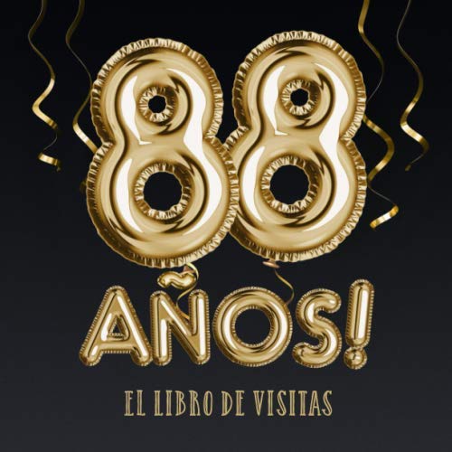 88 Anos El Libro De Visitas Decoracion Para El 88 | Desertcart KSA