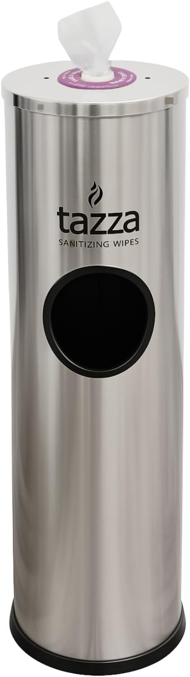 Amazon.com: Zoom Wipes Stainless Steel Wipes Dispenser with Built-in ...