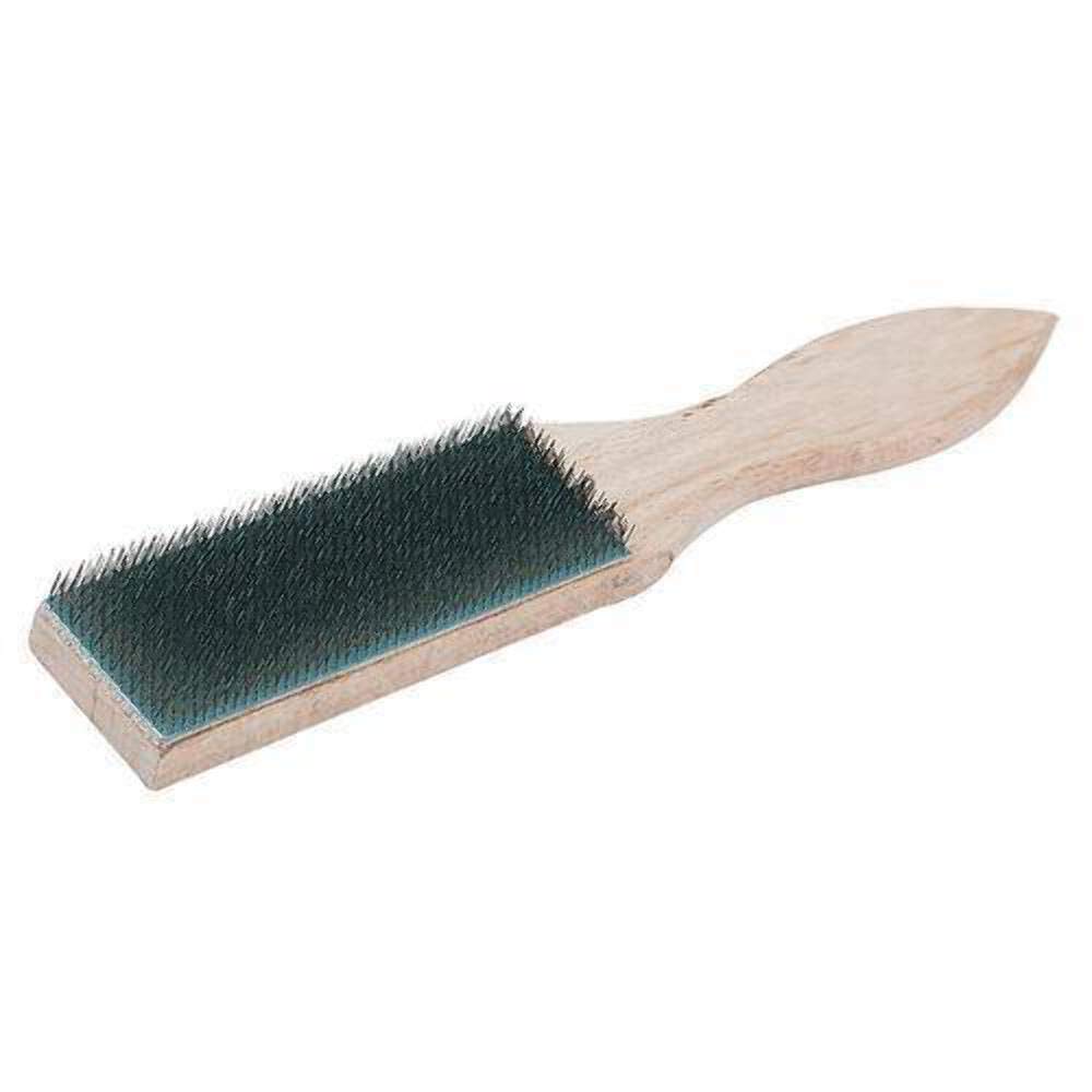 Silverline File Card Brush Wooden 40mm (PB19) : Amazon.co.uk: DIY & Tools