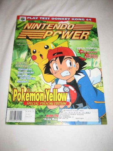 Nintendo Power V. 125 Oct. 1999 Pokemon Yellow Starcraft 64 Road Rash ...
