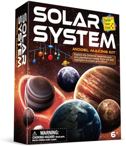 Eduman Build Your Own Solar System Model Making Kit T2430G, 6+: Buy ...