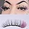 Amazon.com: Miss Kiss 1 Pair Lashes with Pink Color Pink Glitter Manga ...